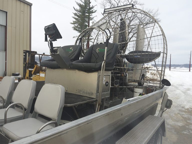 Custom Ice Fishing Airboat | Ice Fishing Airboat | Gale Marine